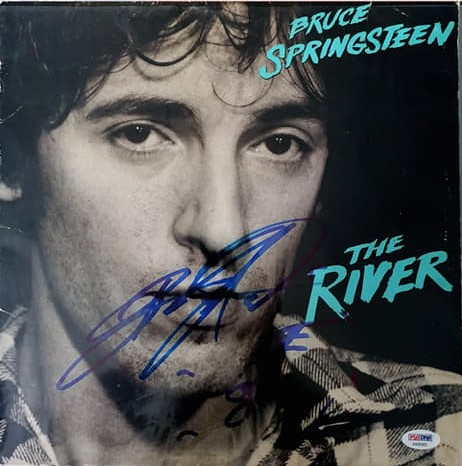 Bruce Springsteen Signed The River Vinyl - Authentic Memorabilia