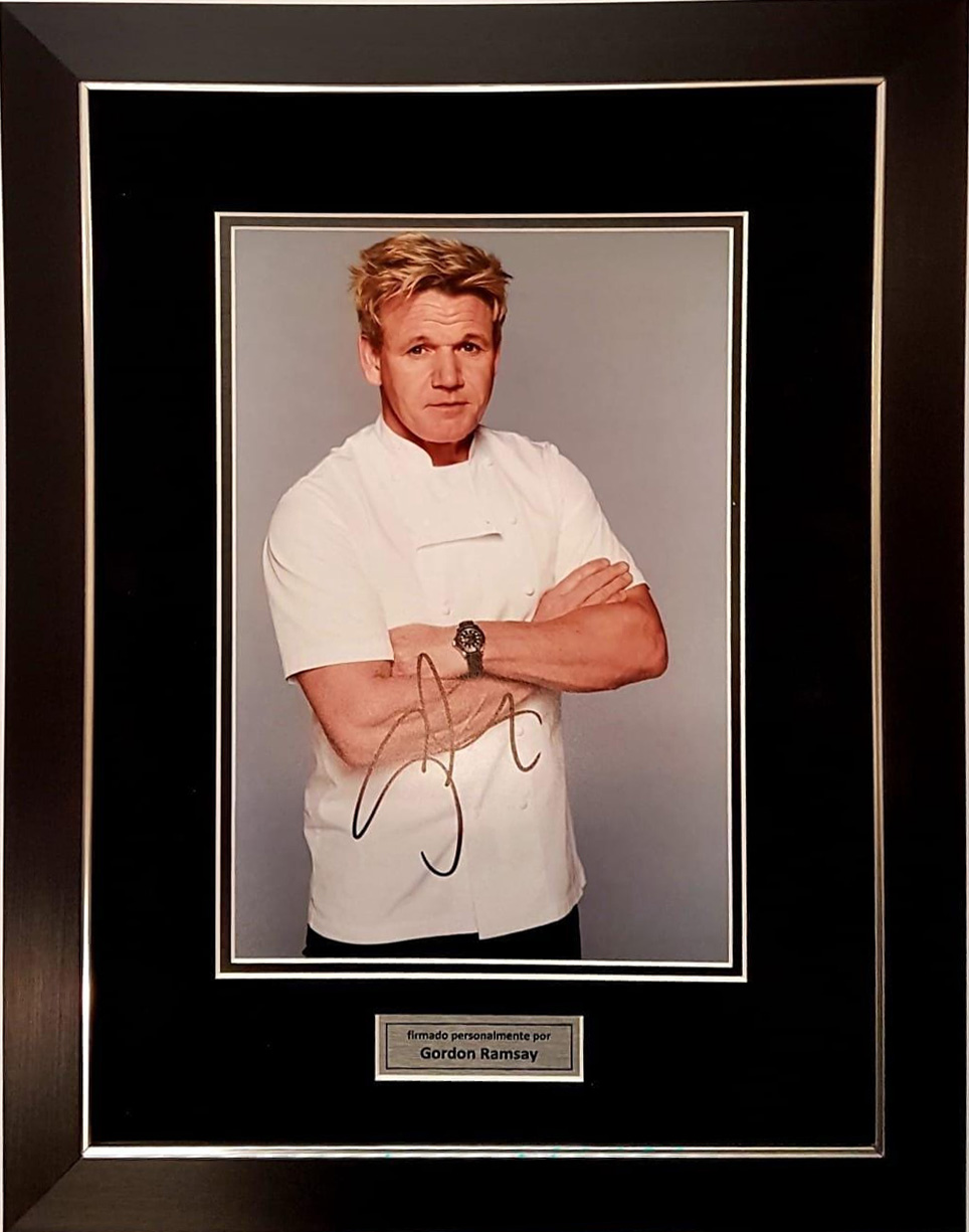 Gordon Ramsay Signed Picture - Authentic Memorabilia