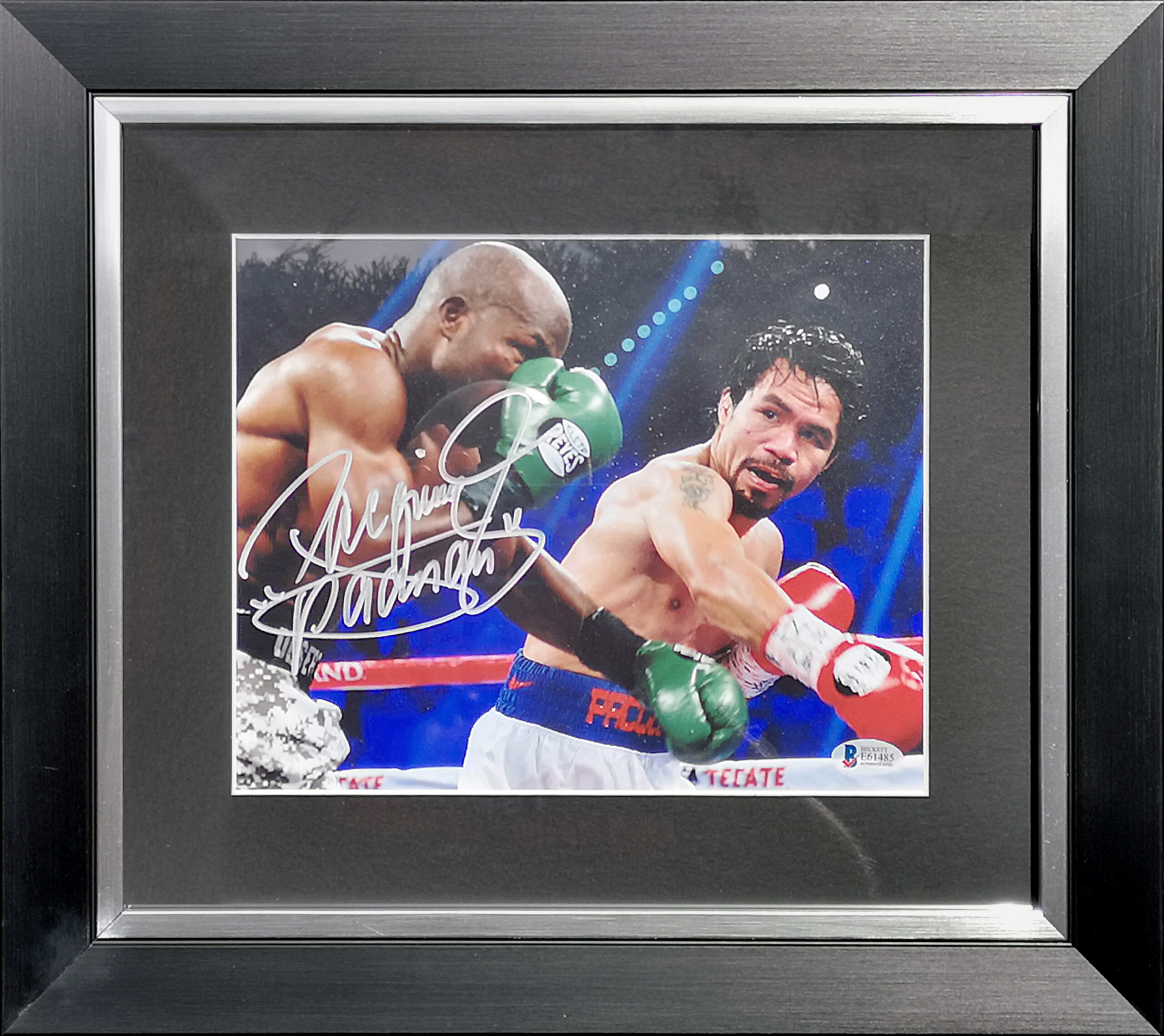 Manny Pacquiao Autographed Picture - Authentic Memorabilia