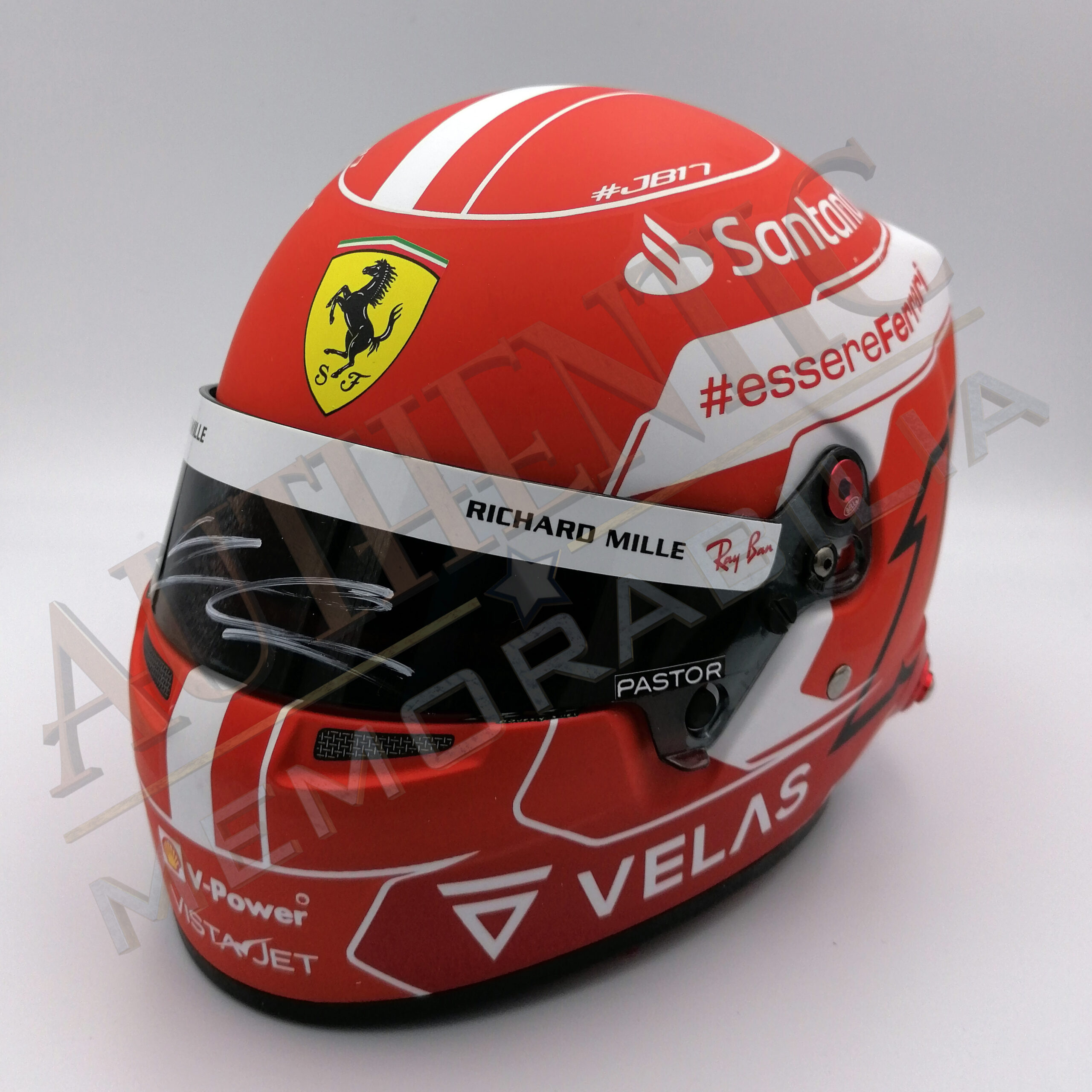 Charles Leclerc Signed Helmet 2022